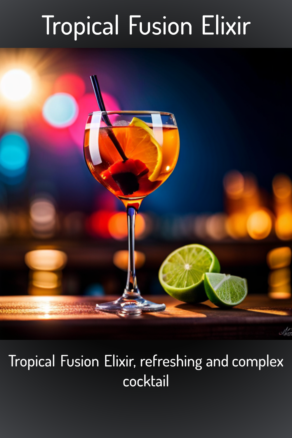 Tropical Fusion Elixir, Tropical Fusion Elixir, refreshing and complex ...