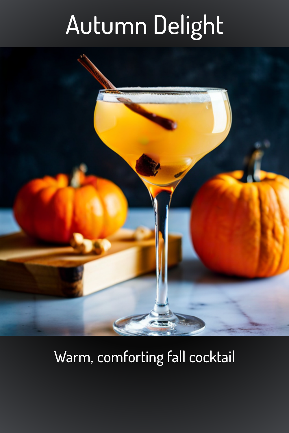 Autumn Delight Warm Comforting Fall Cocktail