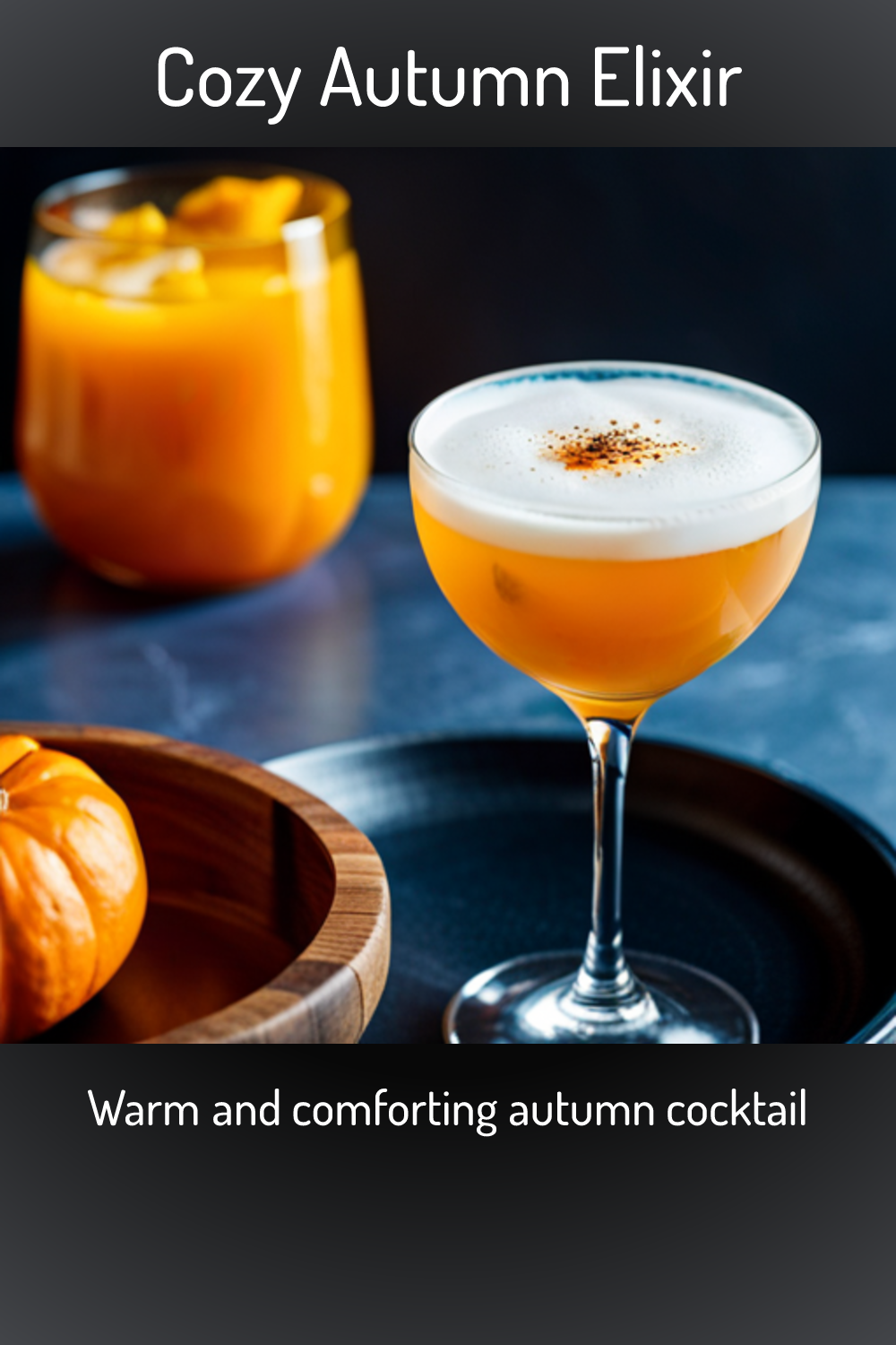 Cozy Autumn Elixir Warm And Comforting Autumn Cocktail
