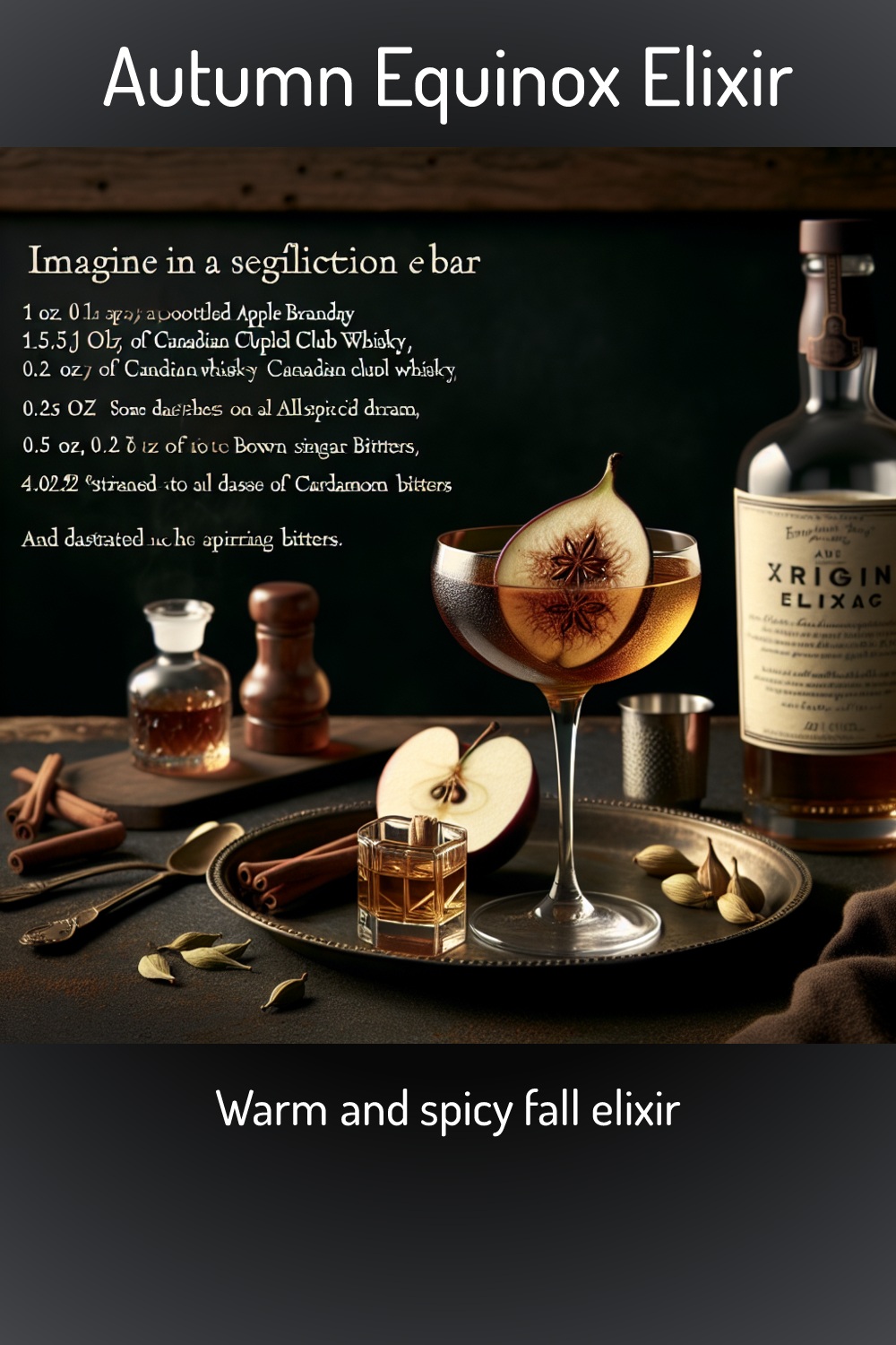 Autumn Equinox Elixir Warm And Spicy Fall Elixir