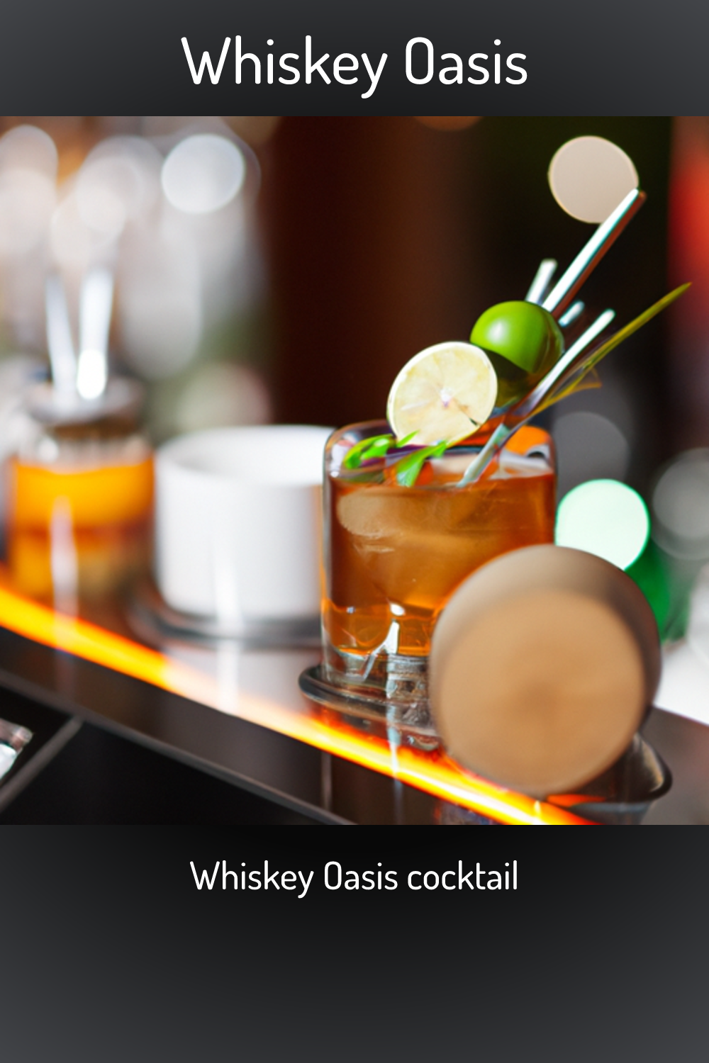Whiskey Oasis, Whiskey Oasis cocktail