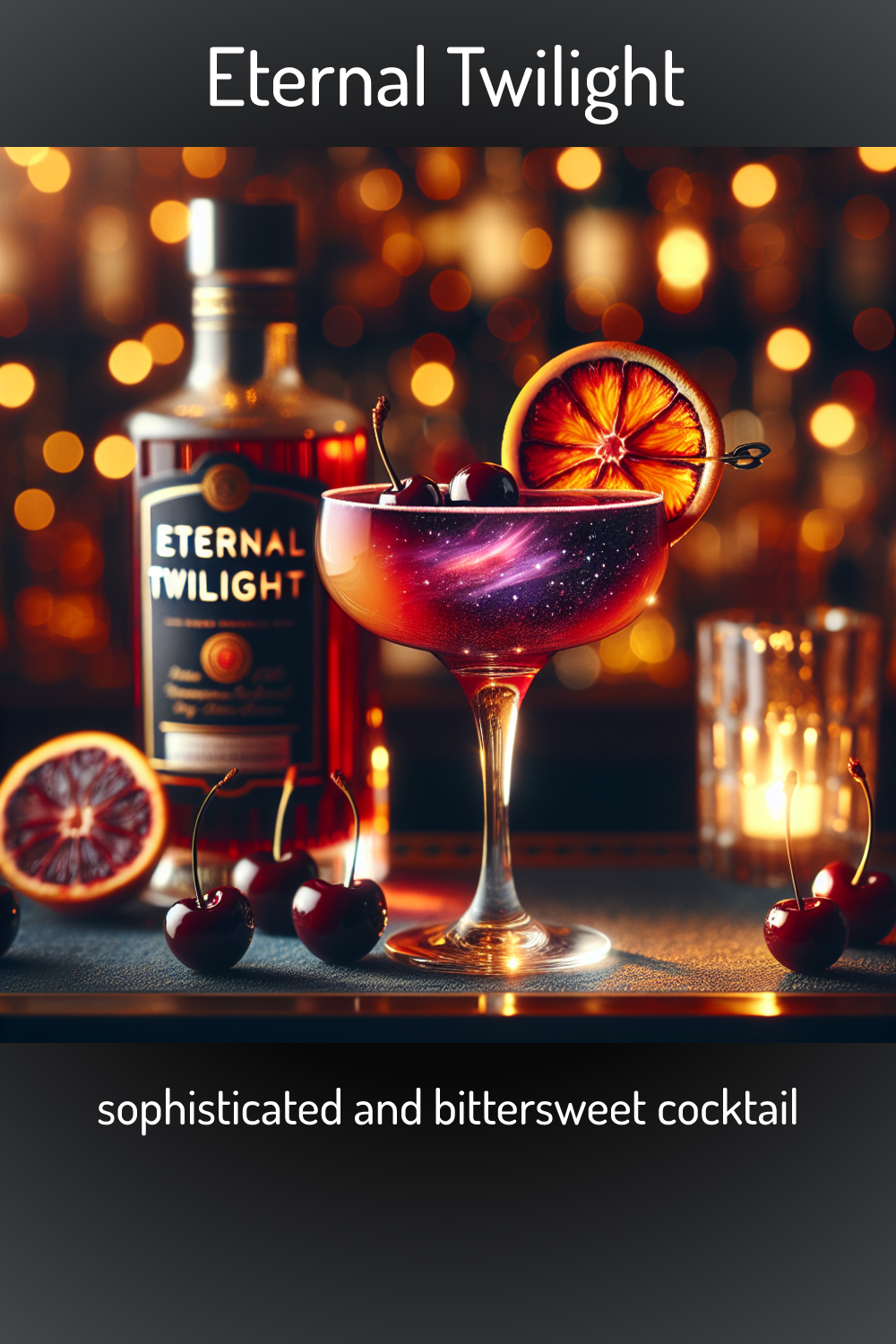 Eternal Twilight Sophisticated And Bittersweet Cocktail